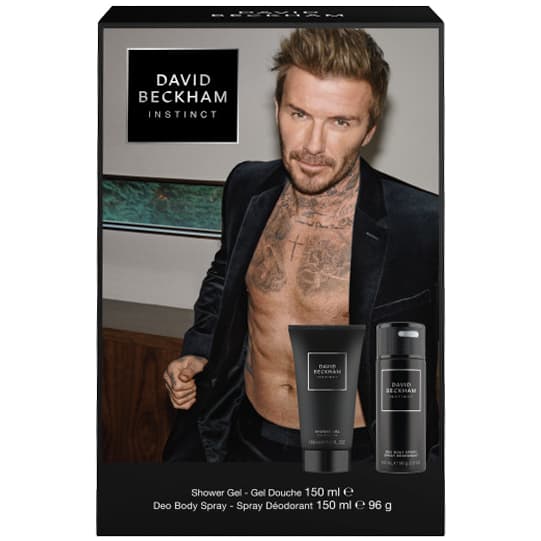 David Beckham Instinct Body Set 2pc | Health & Beauty - B&M