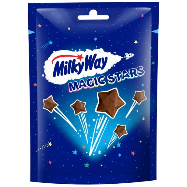 Milky Way Magic Stars Pouch 100g | Groceries | Chocolate - B&M