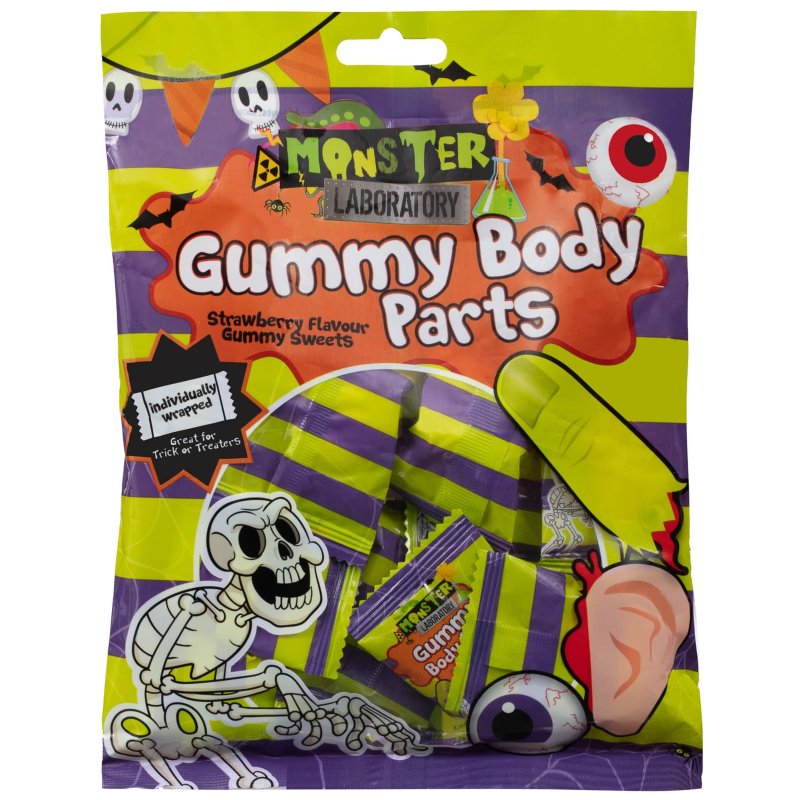 Gummy Body Parts Halloween Candy at Jane Johns blog