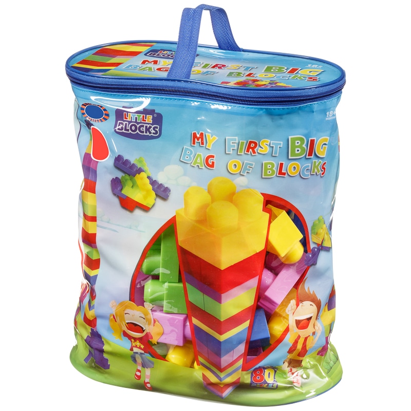 My First Big Bag of Blocks | Baby & Toddler Toys - B&M