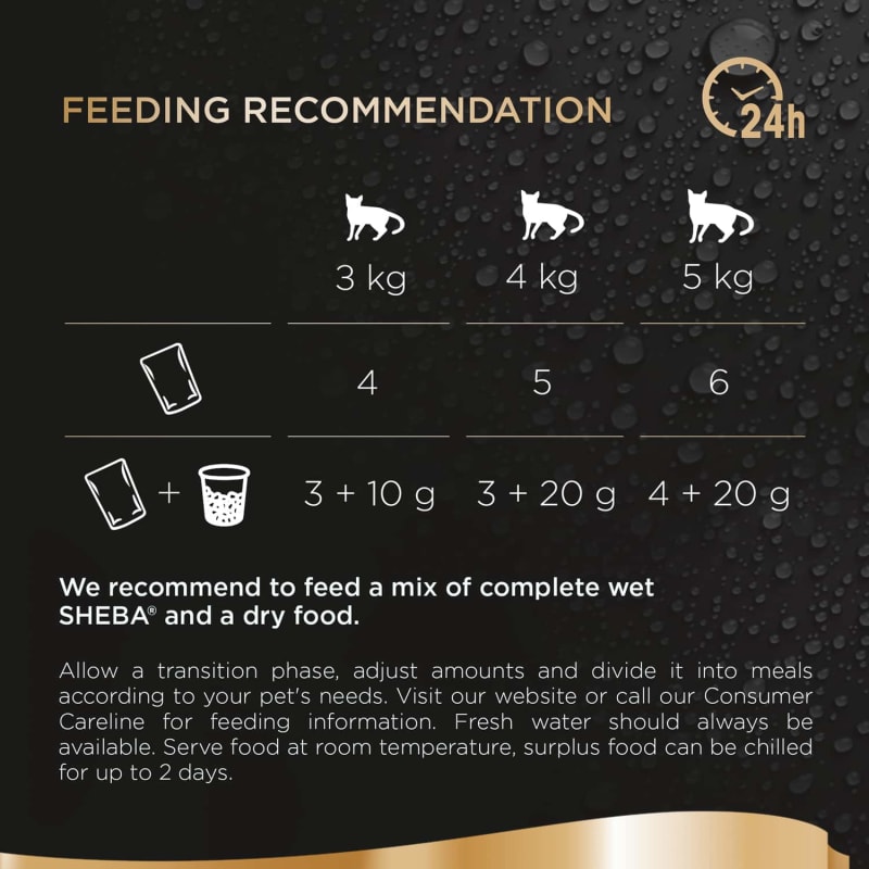 Sheba Fish Selection 6x50g Pet Food - 300682 | B&M