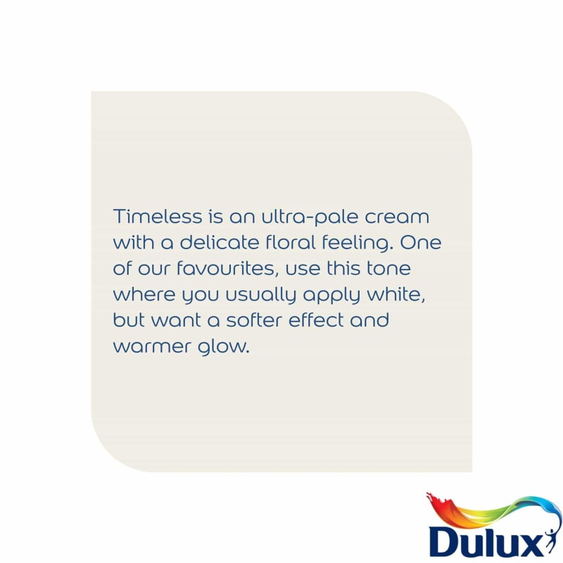 Dulux Matt Emulsion Timeless 2.5L | Paint | Decorating