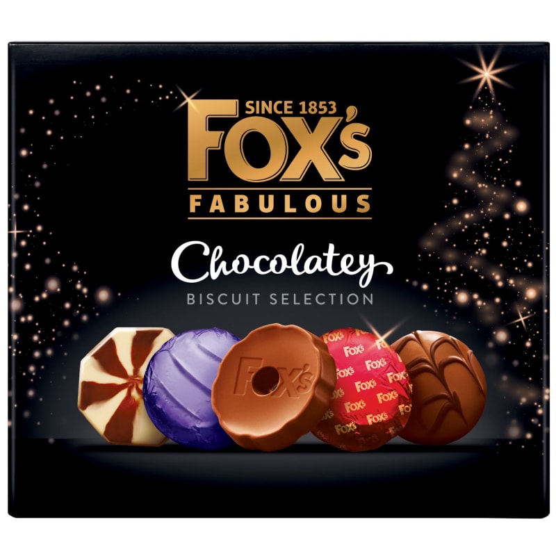 Fox's Chocolatey Biscuit Selection 365g | Biscuit Tin | B&M
