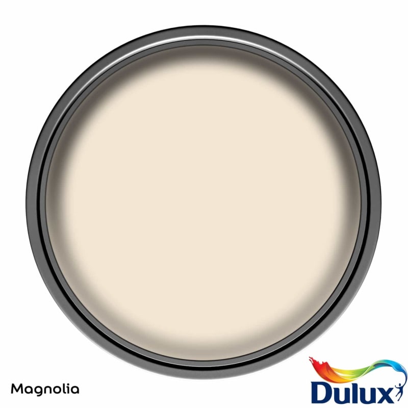Dulux Quick Dry Gloss Paint - Magnolia 750ml | Painting