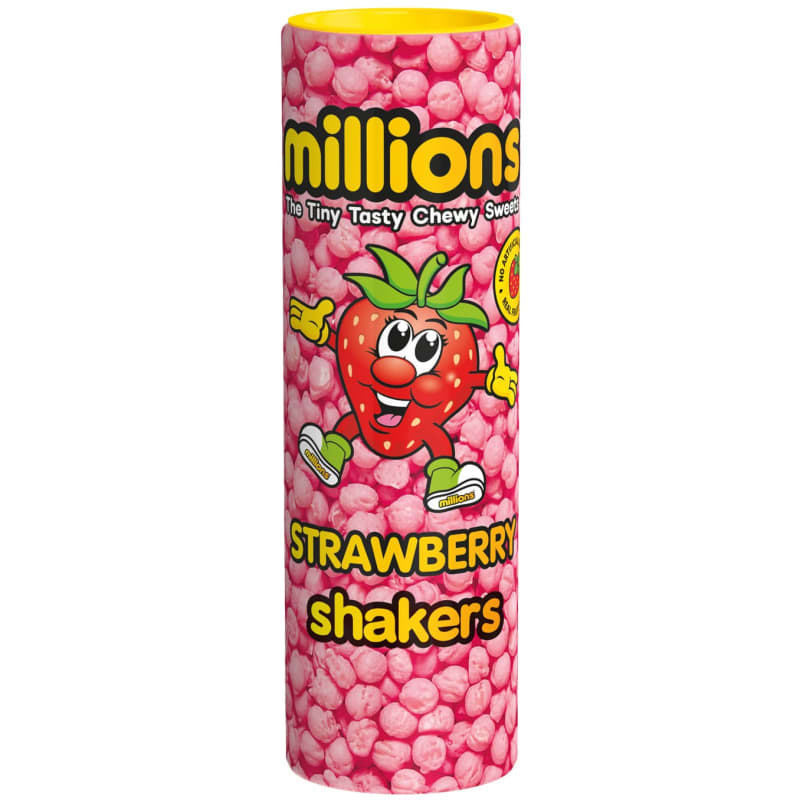 Millions Shaker 82g - Strawberry | Sweets - B&M