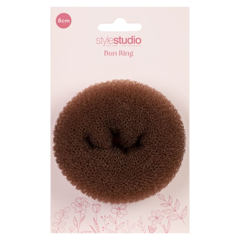 Style Studio Bun Ring 8cm - Brown | Hair Accessories | B&M