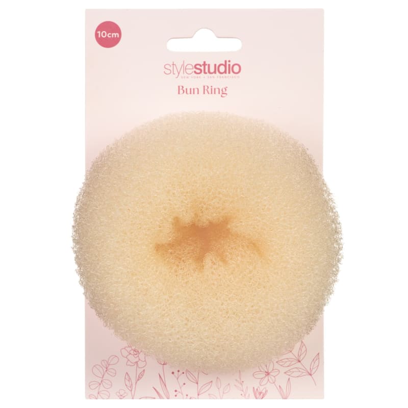 Style Studio Bun Ring 10cm - Blonde | Hair Accessories | B&M