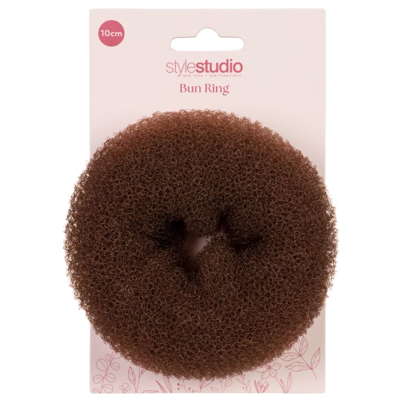 Style Studio Bun Ring 10cm - Brown | Hair Accessories | B&M