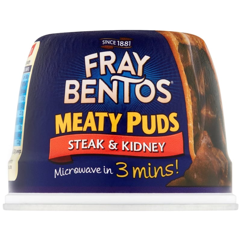 Fray Bentos Steak & Kidney Meaty Puds 400g | Groceries - B&M