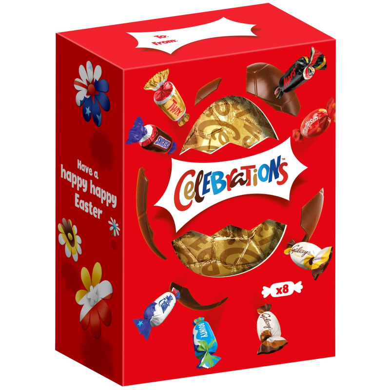 Celebrations Large Easter Egg 188g | Cheap Easter Eggs | B&M