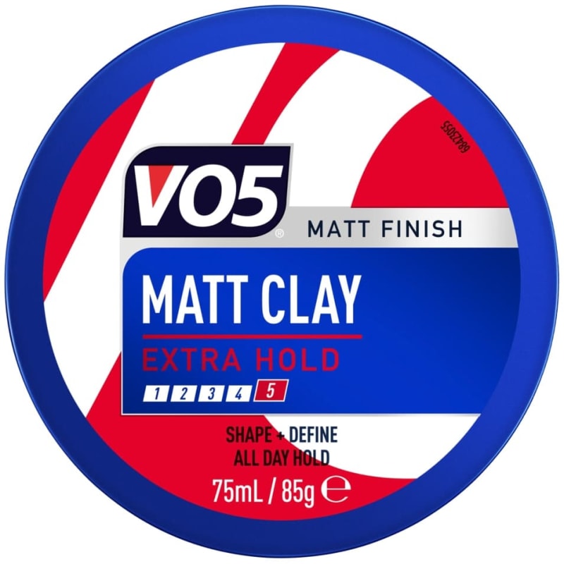 VO5 Matt Clay Extra Hold 5 - 75ml | Hair Styling - B&M