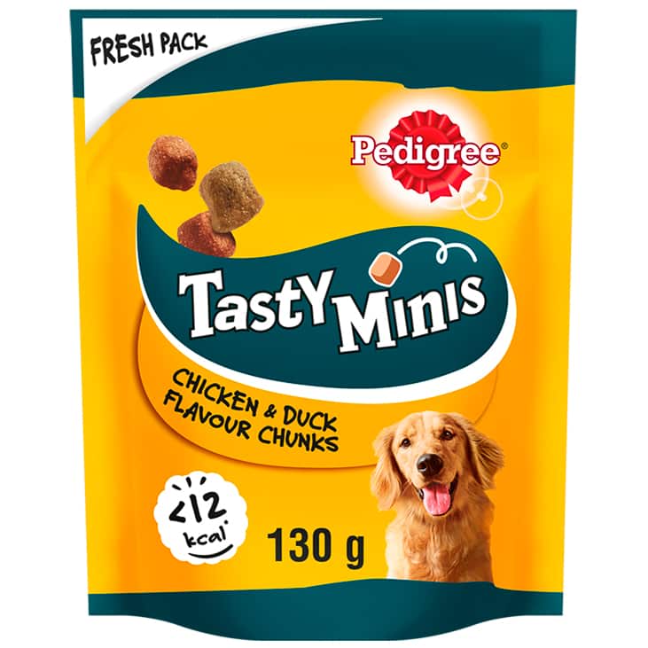 Pedigree Tasty Bites Chewy Cubes - Chicken 130g | Dog Treats