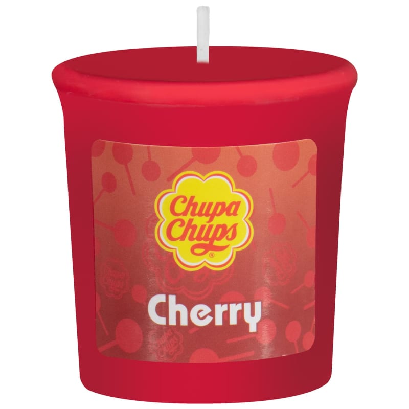 Chupa Chups Candle - Cherry | Candles | B&M Stores