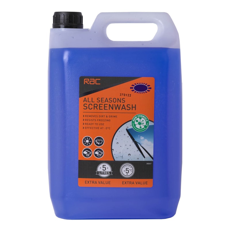 RAC All Seasons Screenwash 5L Car Care B M