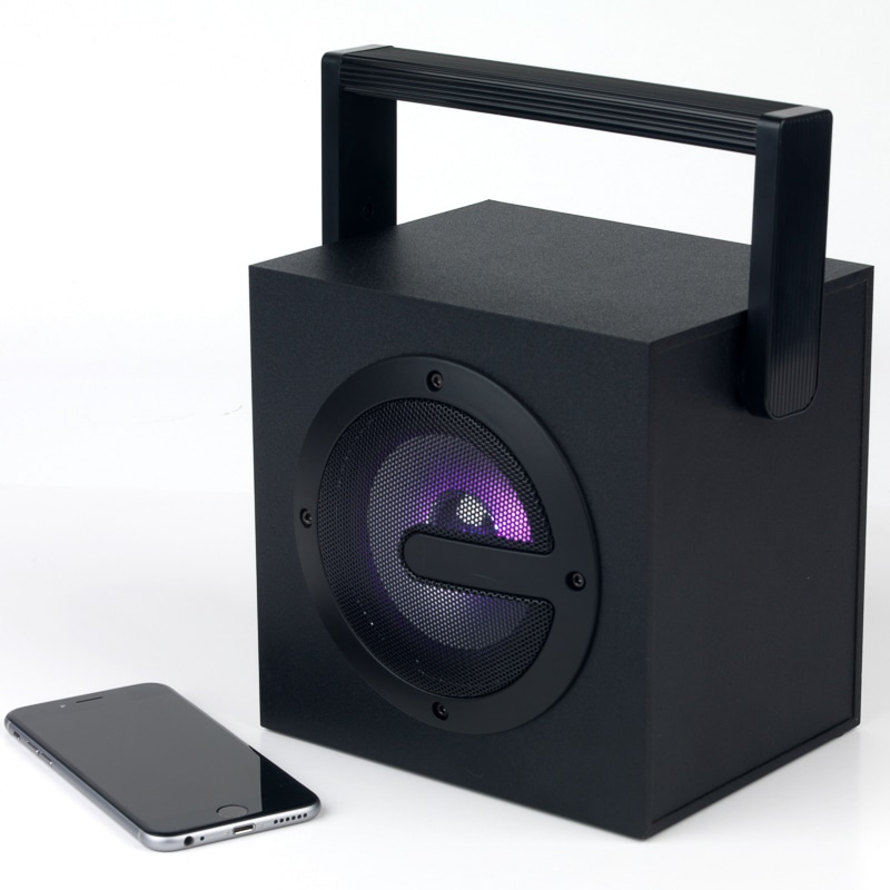 Intempo LED Soundbox Speaker | Speakers & Headphones - B&M
