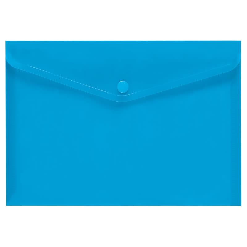 A5 Popper Wallets 5pk - Assorted Colours