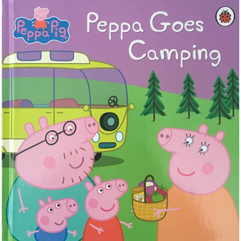 Peppa Pig Board Book - Peppa Goes Camping | Books - B&M