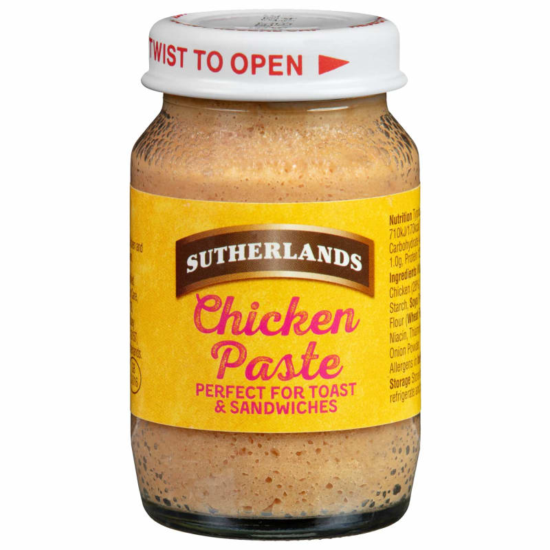 Sutherlands Chicken Paste 72g | Sandwich Paste - B&M Stores