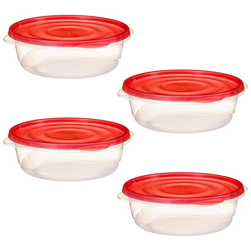 Large Round Plastic Storage Containers