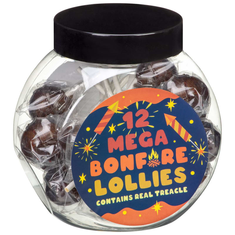 Mega Bonfire Lollies 12pk | Trick or Treat Sweets | B&M Stores