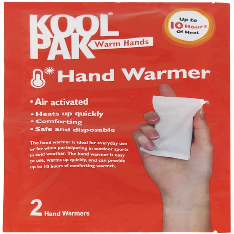 Koolpak Hand Warmers 2pk | Ready to Use Hand Warmers - B&M