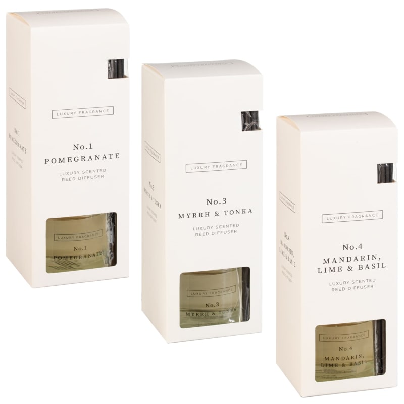 Luxury Fragrance Reed Diffuser - Pomegranate | B&M Stores