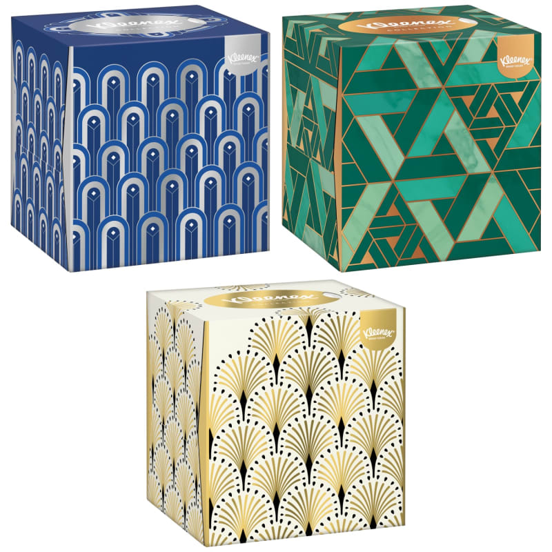 Kleenex Collection Cube | Household Essentials - B&M