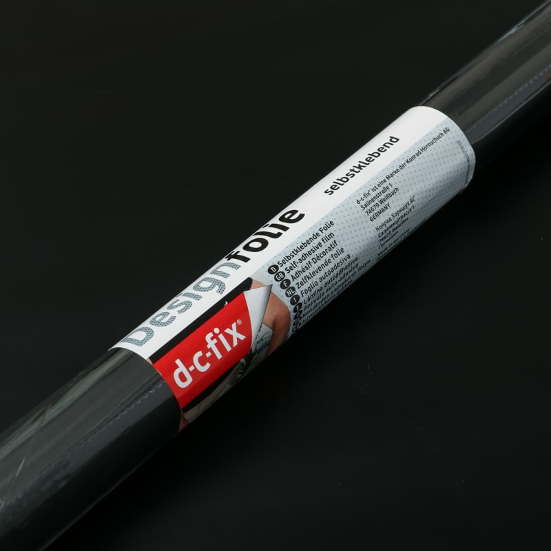 D-C-Fix Self-Adhesive Film 67.5cm x 2m - Matt Black | DIY - B&M