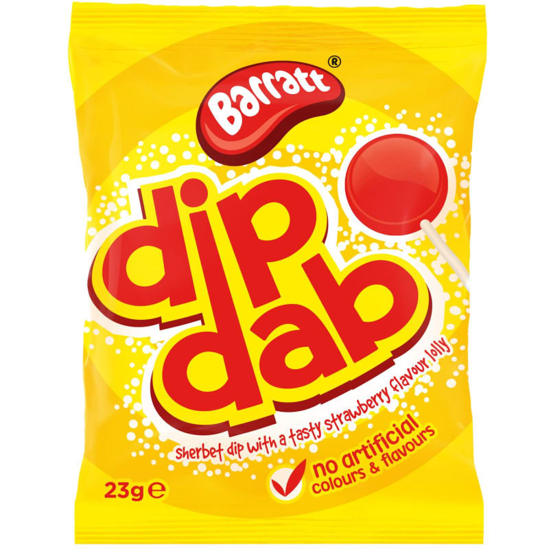 Barratt Dip Dab 23g | Sweet Pouches | B&M Stores