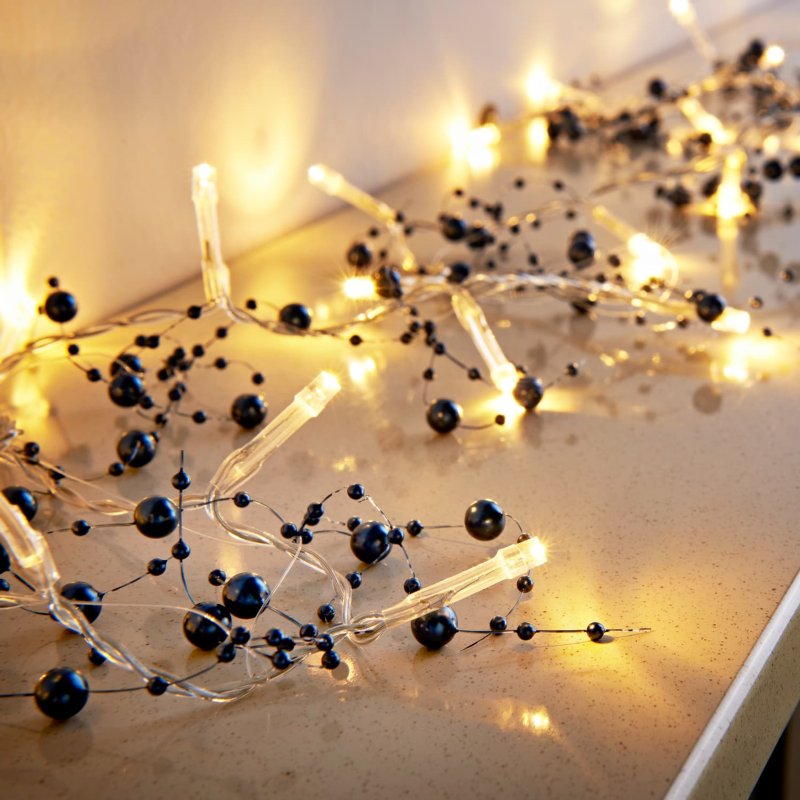 Pearl String Christmas Lights
