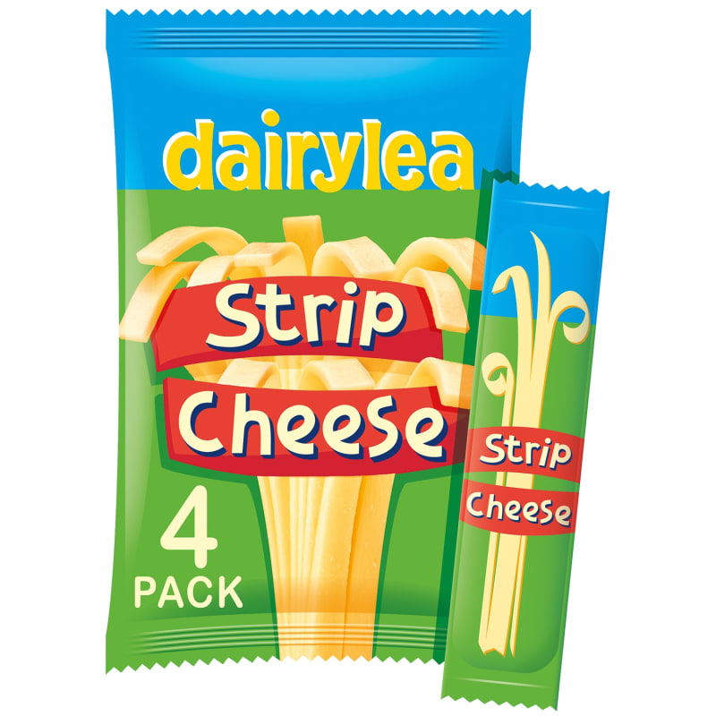 Dairylea Cheese Strip 4pk | Dairy & Desserts | B&M Stores