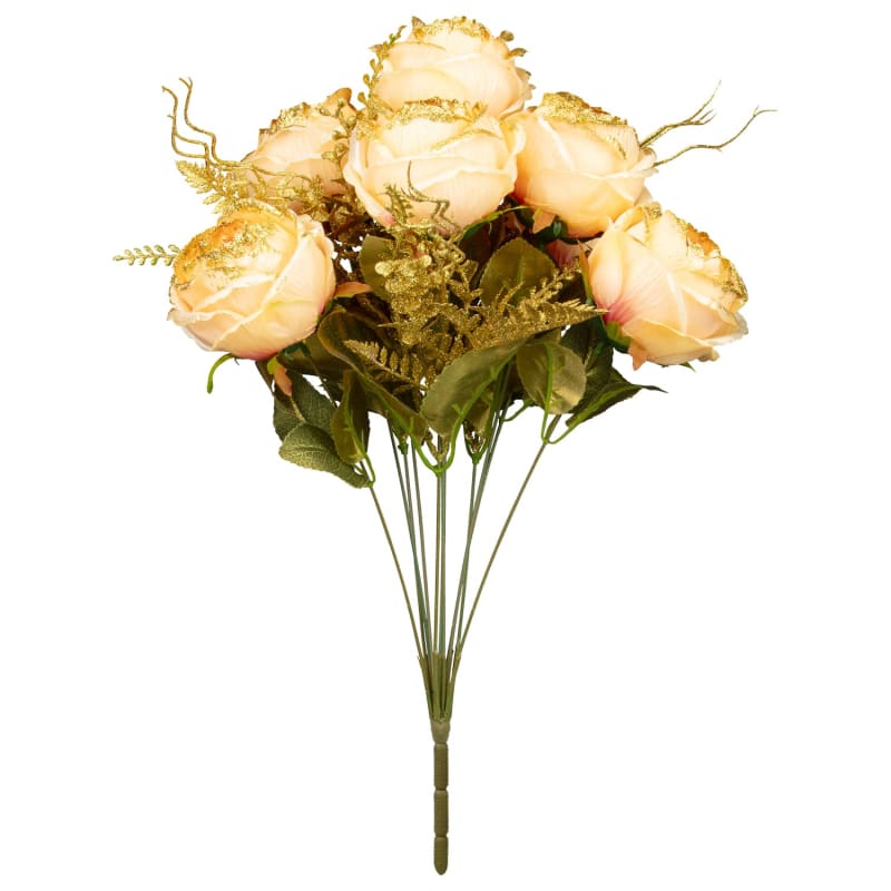 Artificial Flower Bouquet - Blush | Artificial Plants - B&M