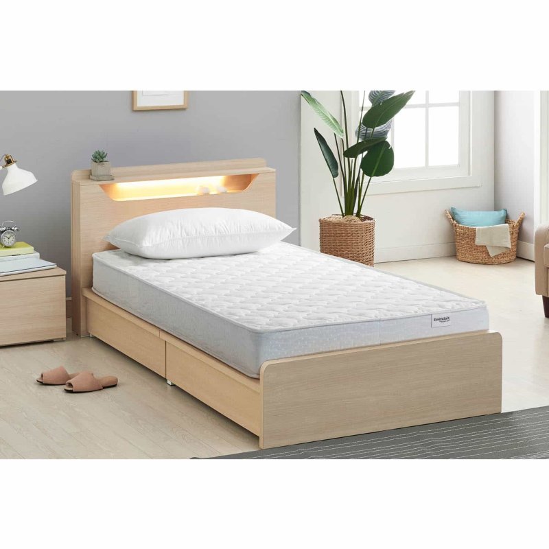 Dreamcom Bonnel Spring Essential Mattress - Single | Furniture - B&M