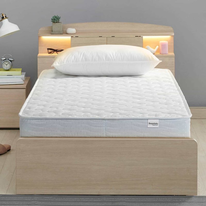Dreamcom Bonnel Spring Essential Mattress - Single | Furniture - B&M