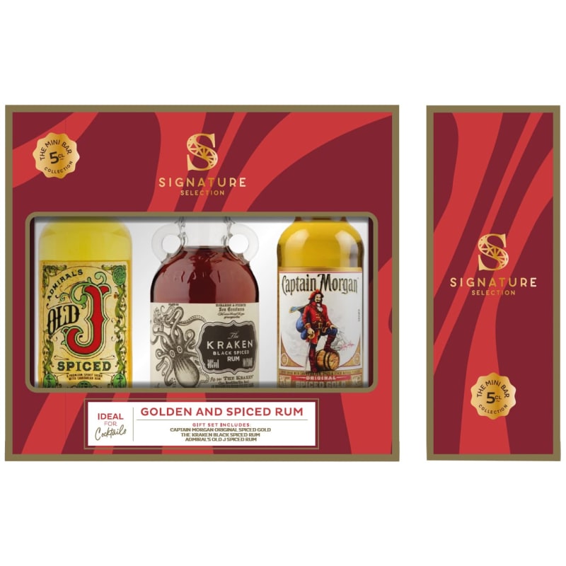 Golden & Spiced Rum Gift Set | Gifts for Men - B&M