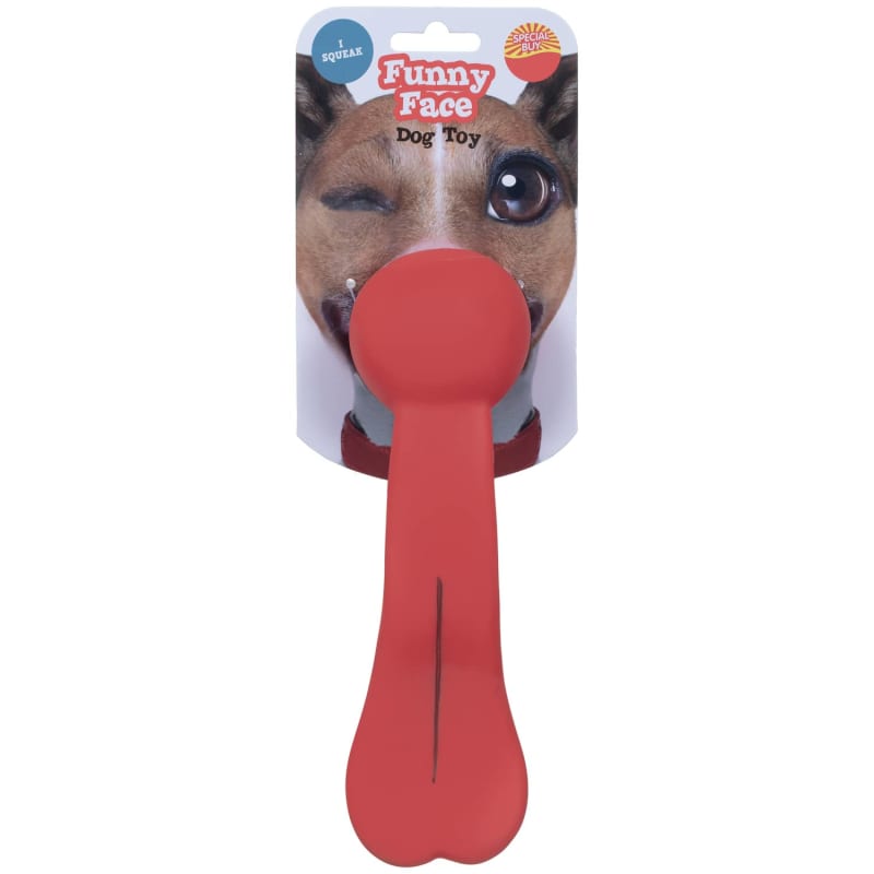 Funny Face Dog Toy - Tongue | Pets | Dog Toys - B&M
