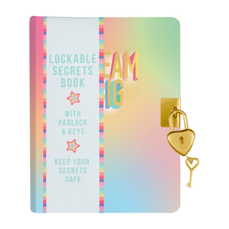 Lockable Secrets Book | Notebooks, Journals - B&M