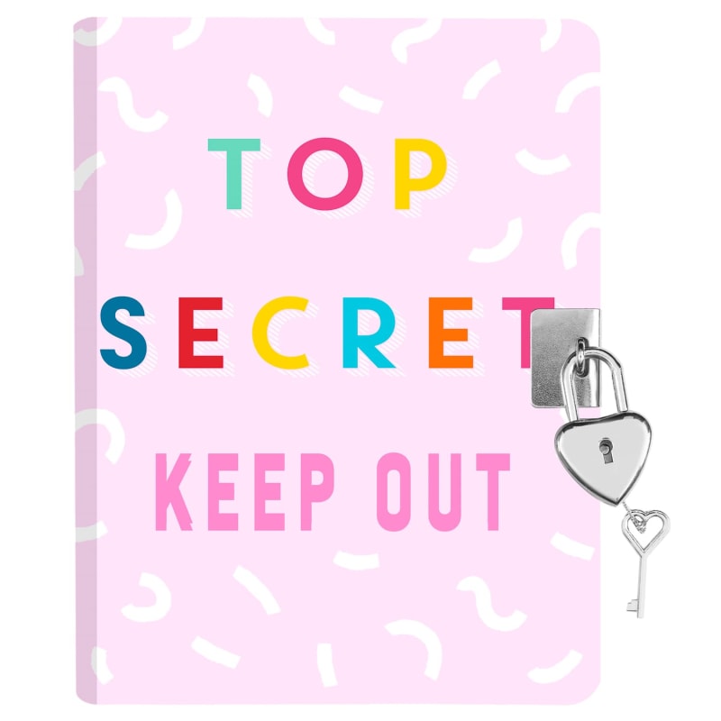 Lockable Secrets Book | Notebooks, Journals - B&M