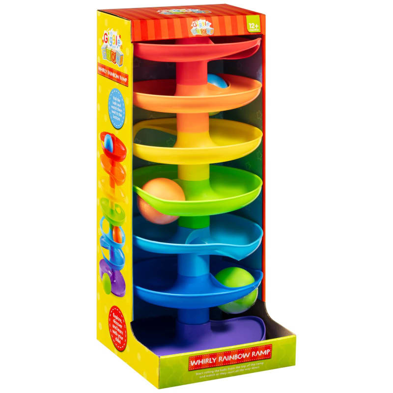Whirly Rainbow Ramp | Baby & Toddler Toys - B&M