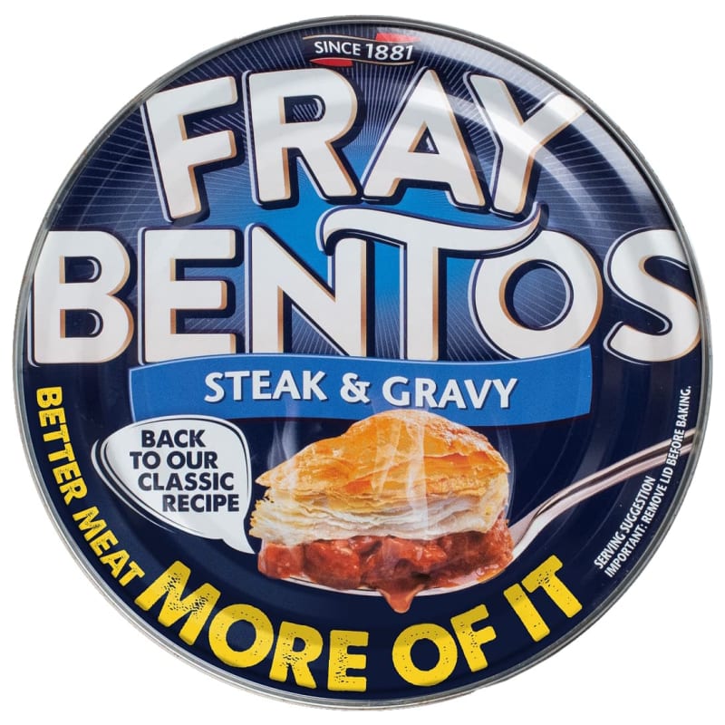 Fray Bentos Steak & Gravy 425g | Tinned Meat, Pie, Groceries - B&M