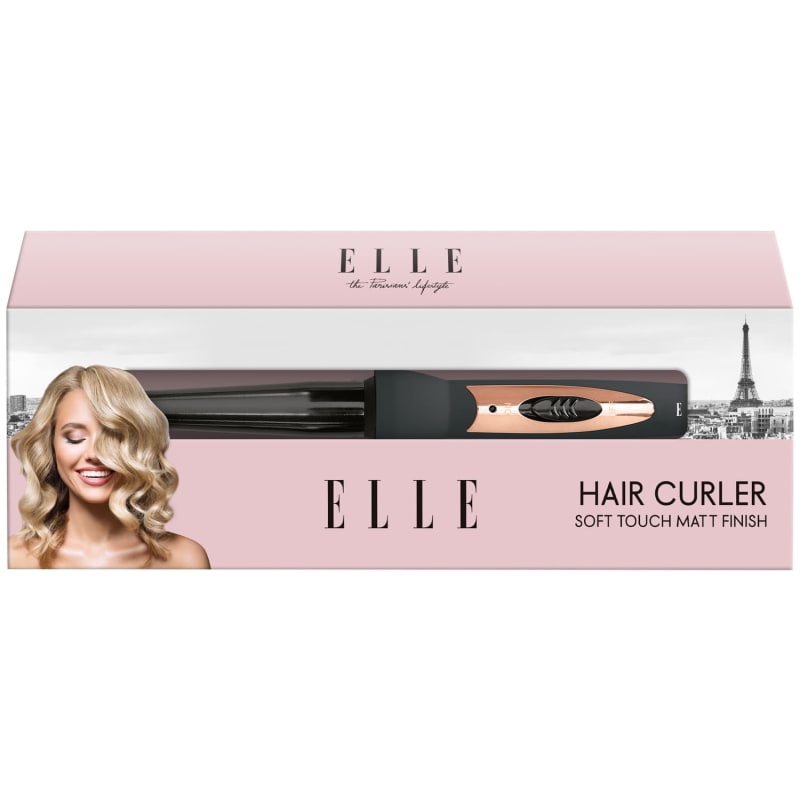 ELLE Hair Curler - Black | Beauty Electricals - B&M Stores