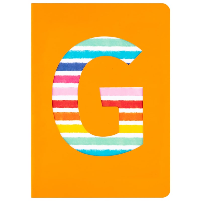 A5 Alphabet Notebook - (Assorted - J, R, C) | Stationery - B&M