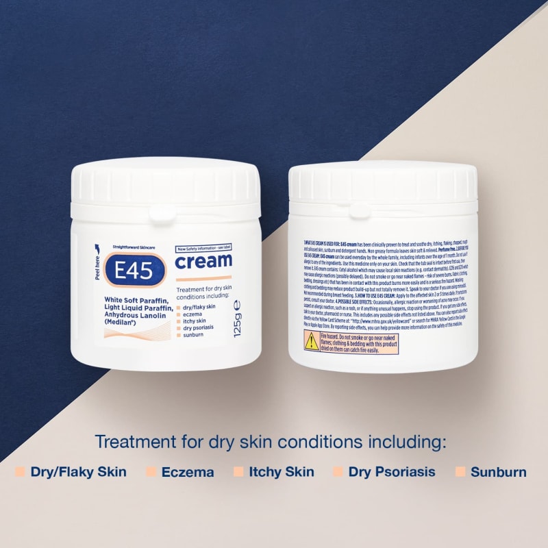E45 Dermatological Cream 125g | Skincare | B&M Stores