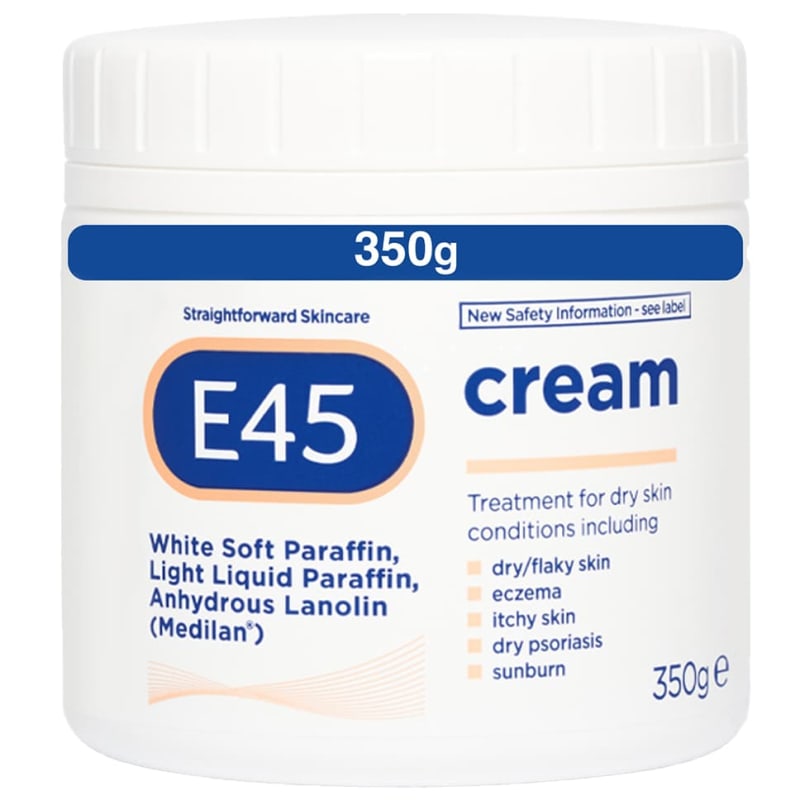 E45 Dermatological Cream 350g | Skincare - B&M