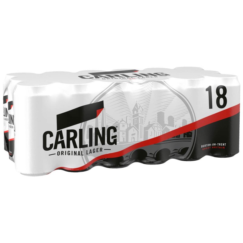 Carling Original Lager 18 x 440ml | Alcohol - B&M