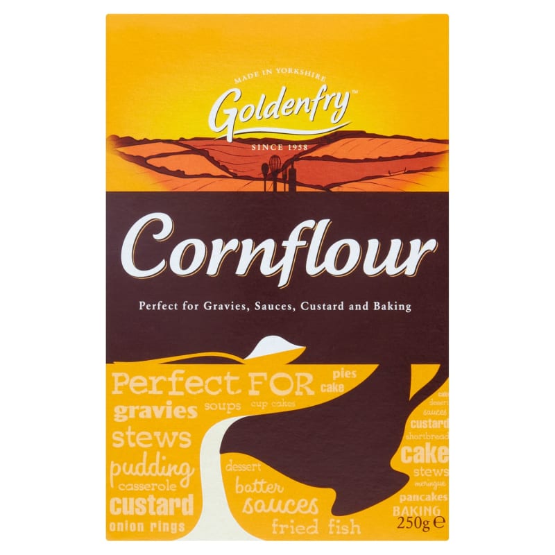 Goldenfry Cornflour 250g | Baking Ingredients | B&M
