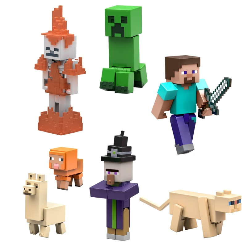 A Minecraft Movie Action Figure - Persian Cat | Action Figures | B&M