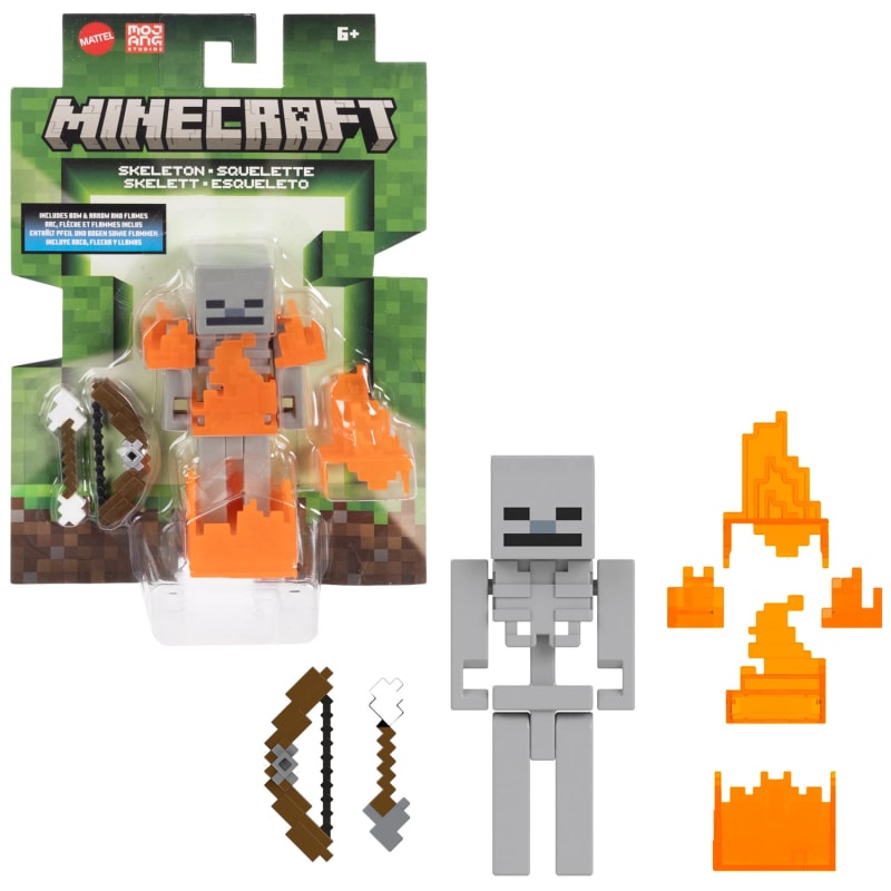 A Minecraft Movie Action Figure - Skeleton | Action Figures | B&M