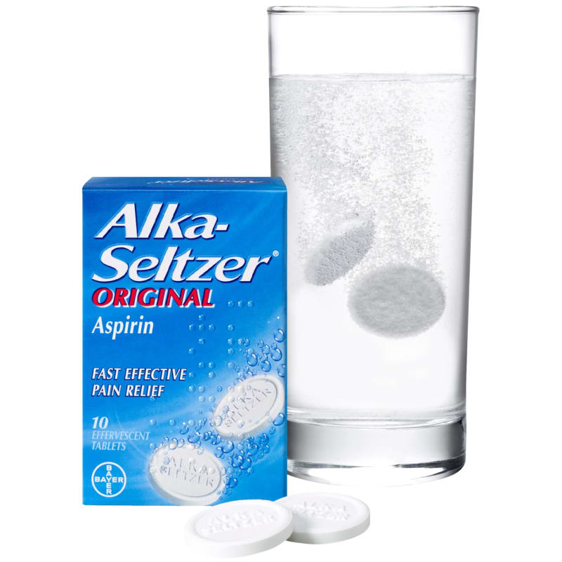 Alka-Seltzer Original Tablets 10 Pack | B&M