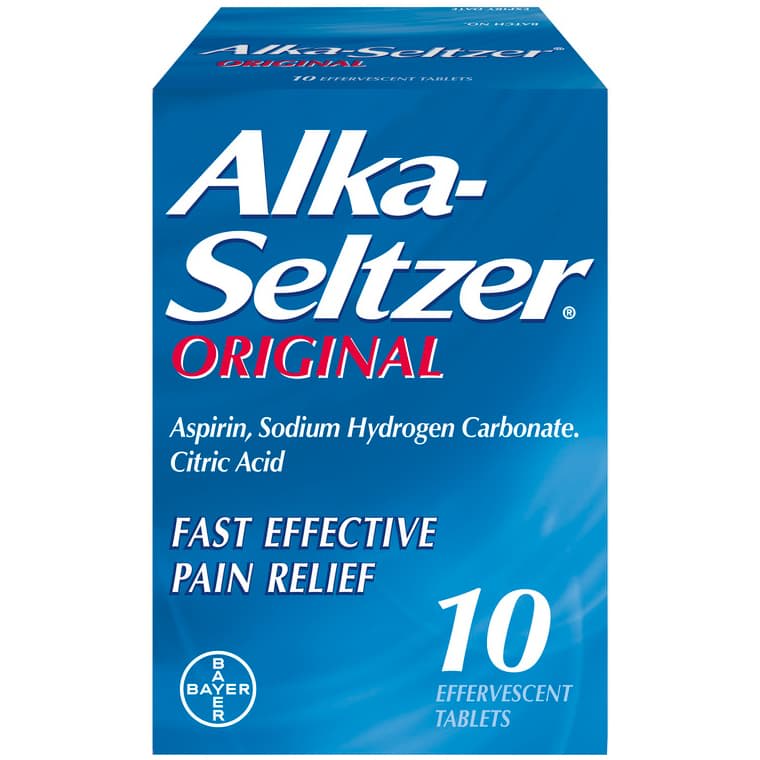 Alka-Seltzer Original Tablets 10 Pack | B&M